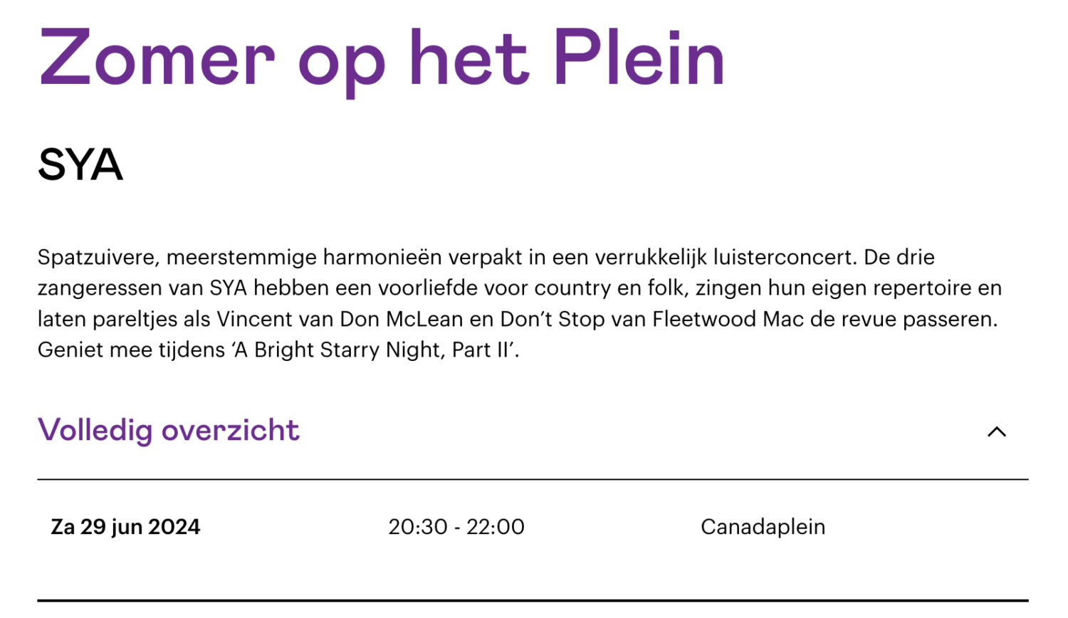 SYA – SYA | Dutch acoustic music trio